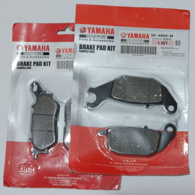 Brake Pad Yamaha Sniper155 Sniper MX135 Front Rear | Shopee Philippines
