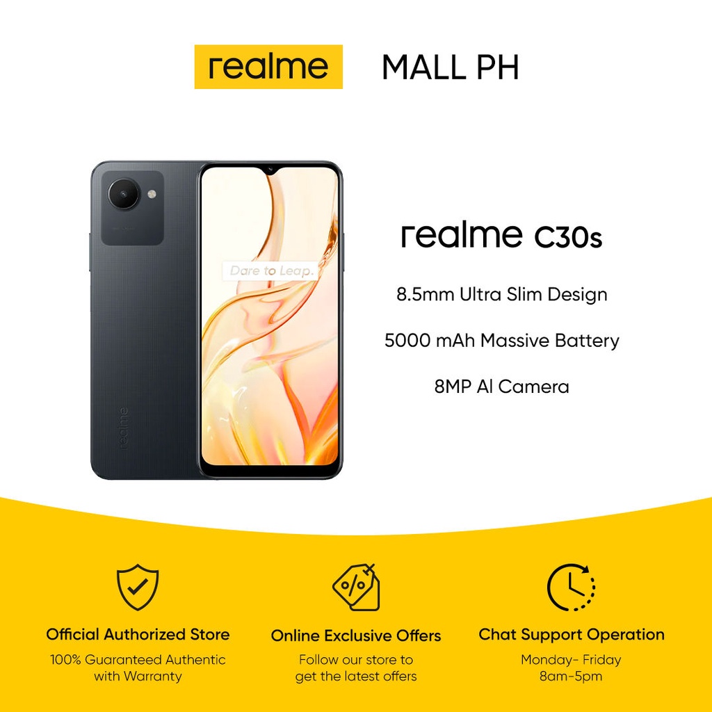 realme C30s (2GB+32GB) Smartphone | Shopee Philippines