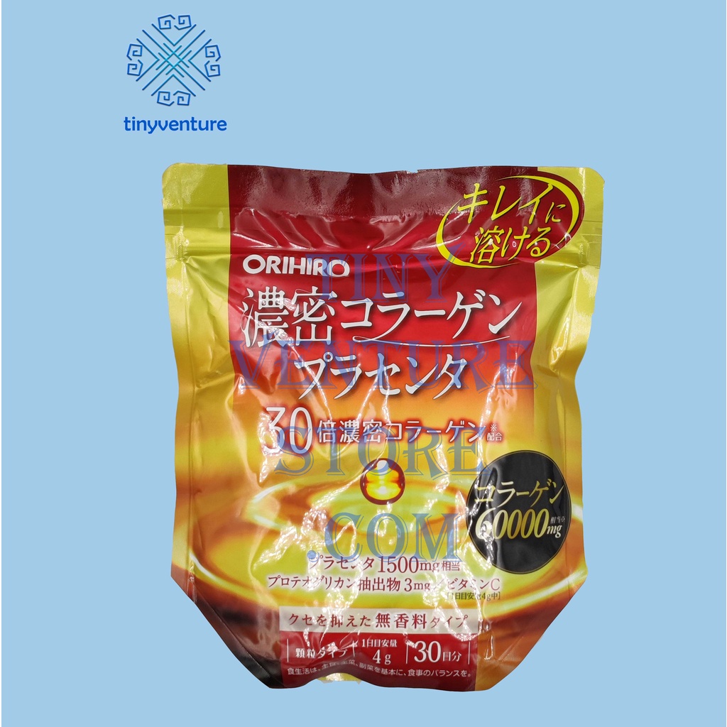 Orihiro Collagen Hyaluronic Acid Placenta 30 Days (On Hand) Japan ...