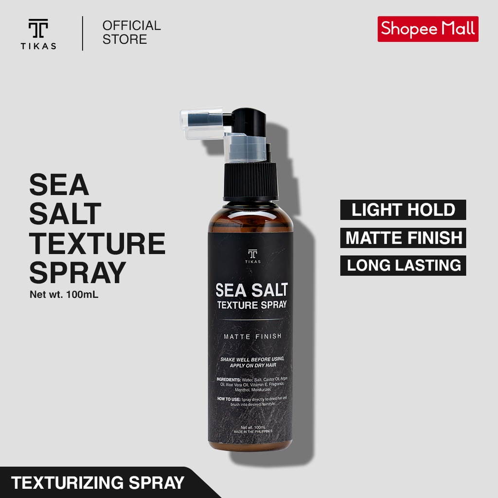 Tikas Sea Salt Texture Spray 100mL | Shopee Philippines