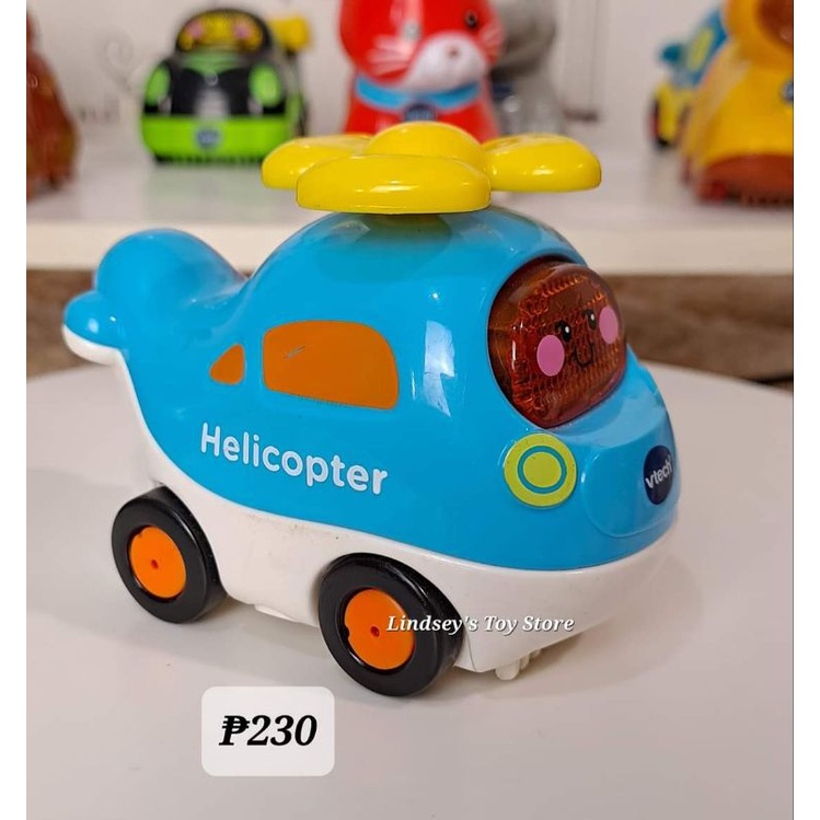 Vtech Helicopter Blue, battery operated | Shopee Philippines