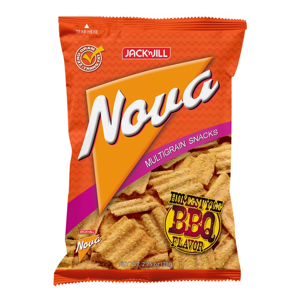 Nova Multigrain Snack Barbecue 78g | Shopee Philippines