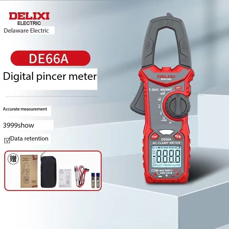 YOLO MALL Electric digital clamp type multimeter High precision full ...