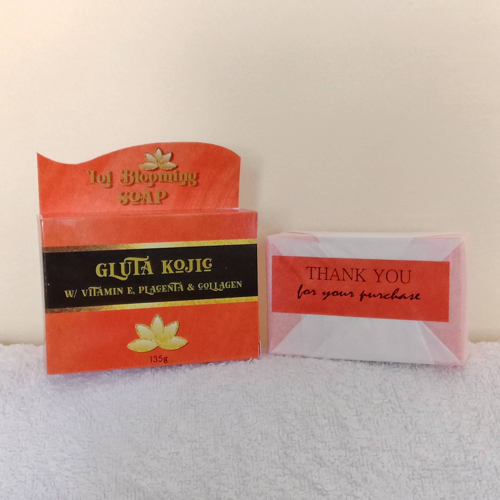 (NEW BOX SAME SOAP) Loi Blooming Soap Kojic with Vitamin E & Placenta ...