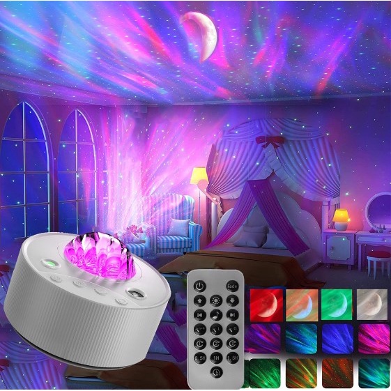 Galaxy Projector Star Night Light With Remote And Music Star Projector ...