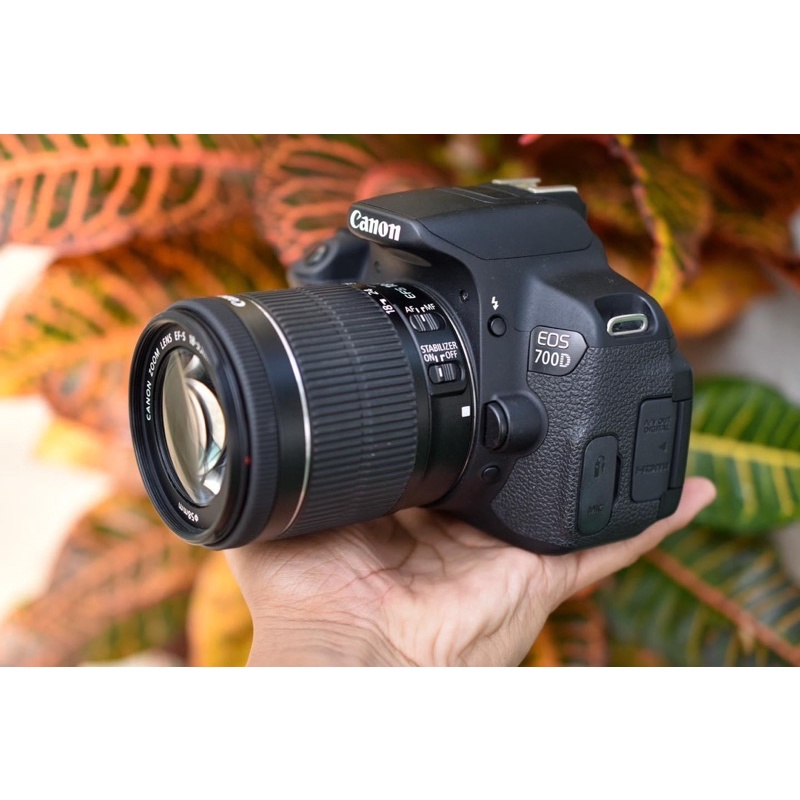 Canon 700D with 18-55mm lens Used Original DSLR Camera | Shopee Philippines