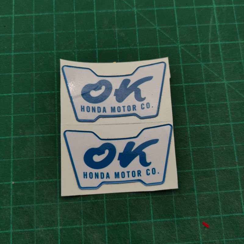 Motor Co. - Honda OK Car sticker window | Shopee Philippines