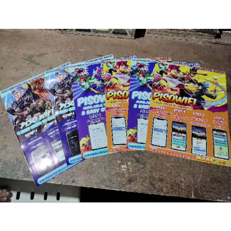 STICKER FOR PISO WIFI BOX vynil water proof GLOSSY LPB PISOFI WIFI NG ...