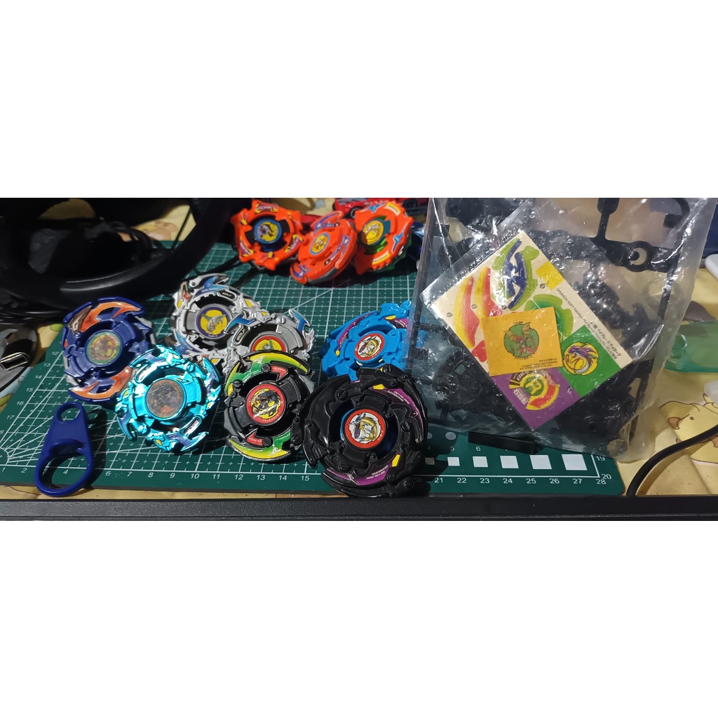 Authentic Takara Tomy BeyBlade Black Demolition Boys Set Black Dranzer ...