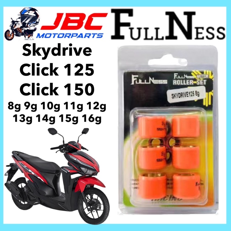 Fullness Motorcycle Flyball Skydrive Click125 Click150 8g 9g 10g 11g ...