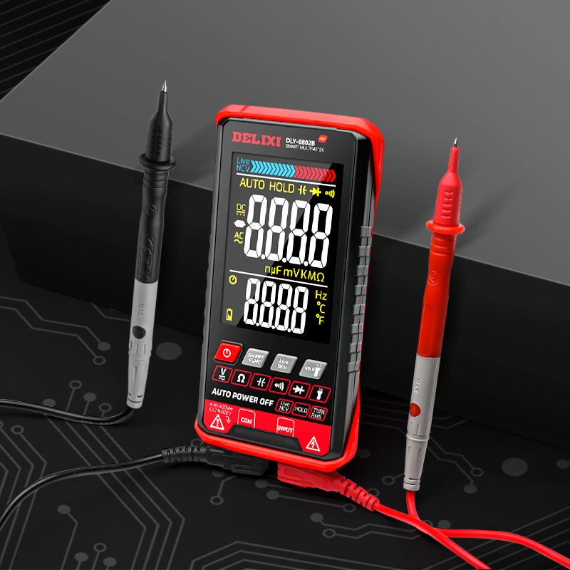 YOLO MALL Multimeter New Automatic and Intelligent Ammeter Electrician ...