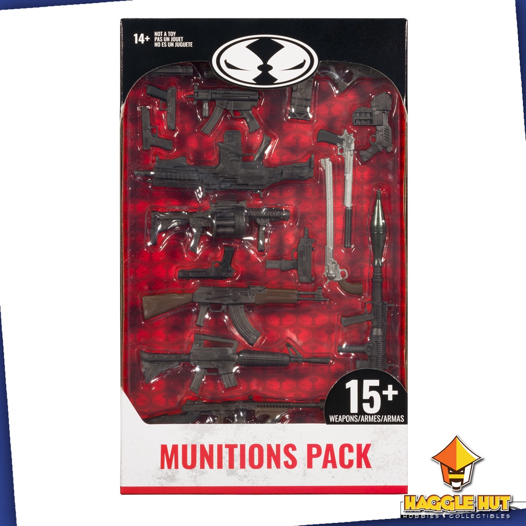 McFarlane Toys Munitions Pack Weapons Pack Accessories for 7IN Action ...