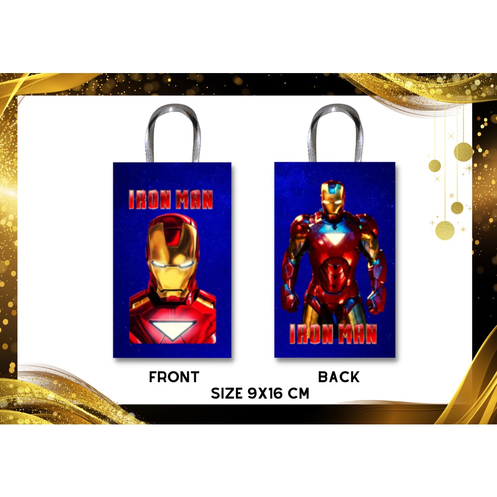 Iron Man Candy Bag Happy Birthday Party Decorations | Shopee Philippines