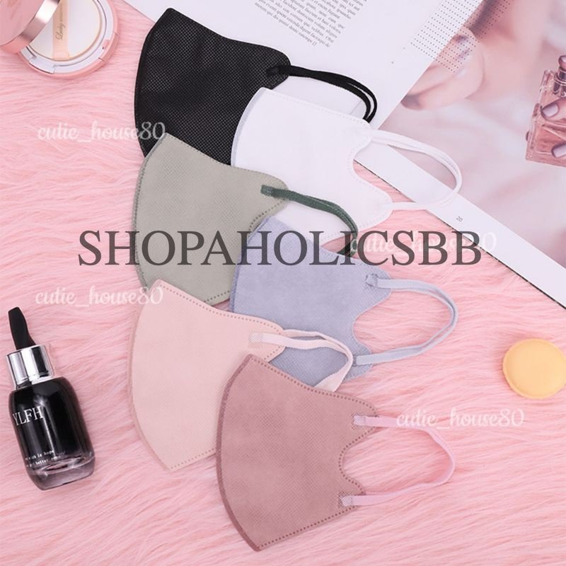 10PCS ORIGINAL JAPANESE MOUSON 4D FACE MASK SKIN FRIENDLY BETTER THAN ...