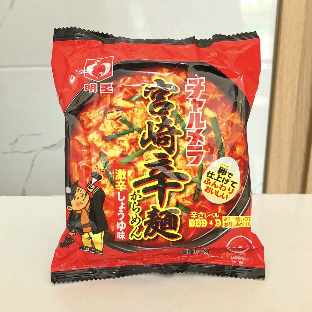 EXP: JAN 11, 2023 Myojo Charumera Miyazaki Spicy Shoyu Ramen Pouch ...
