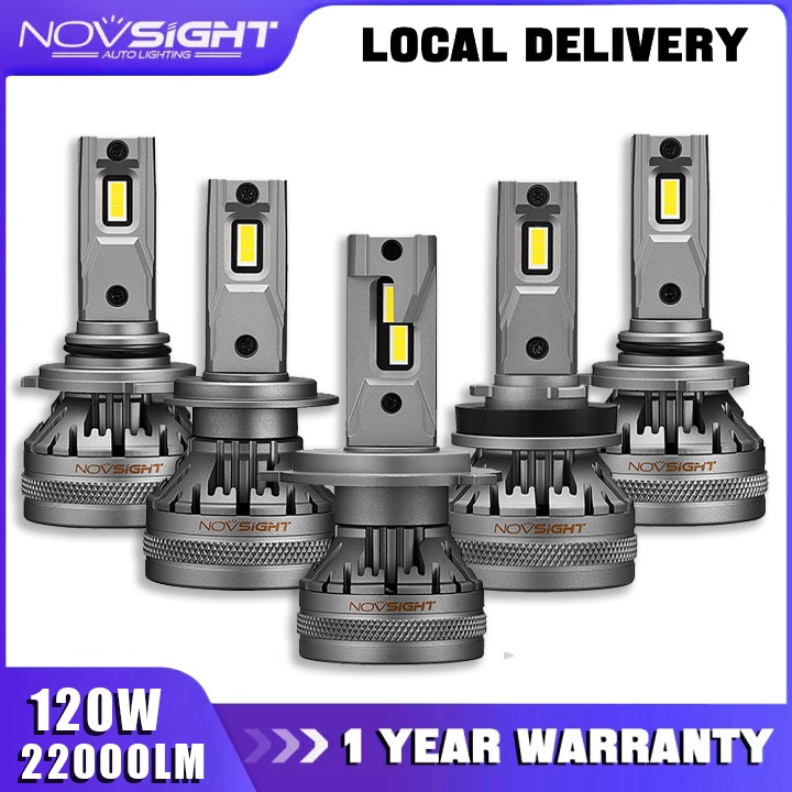 Novsight N37 H4 H7 H11 HB3 HB4 22000LM high/low beam high beam LED ...