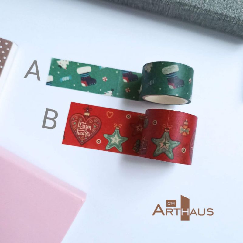 Christmas Washi Tape | 2cm 3cm x 3m | Sold per piece | Shopee Philippines