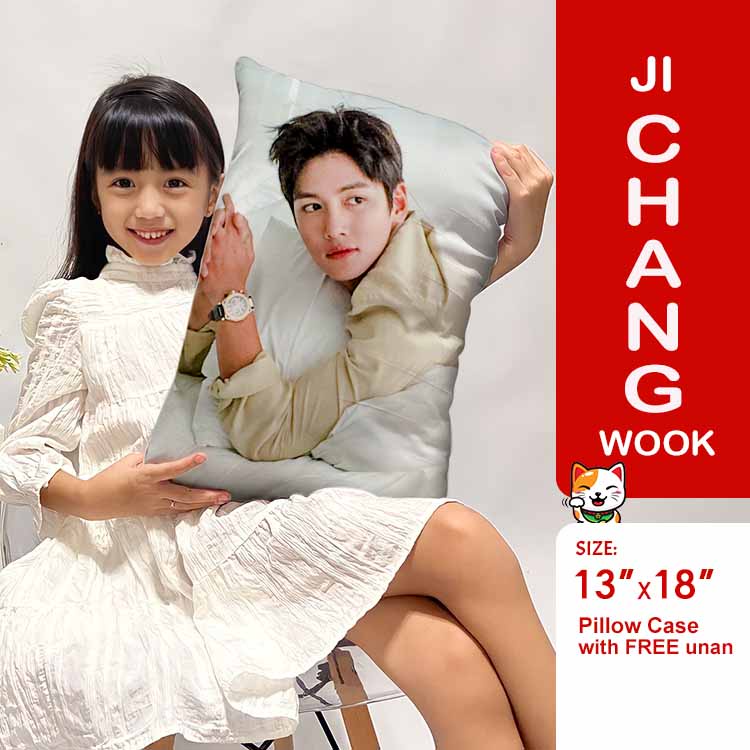 JI CHANG Wook merch pillow big size 13x18 inches with FREE face mask ...