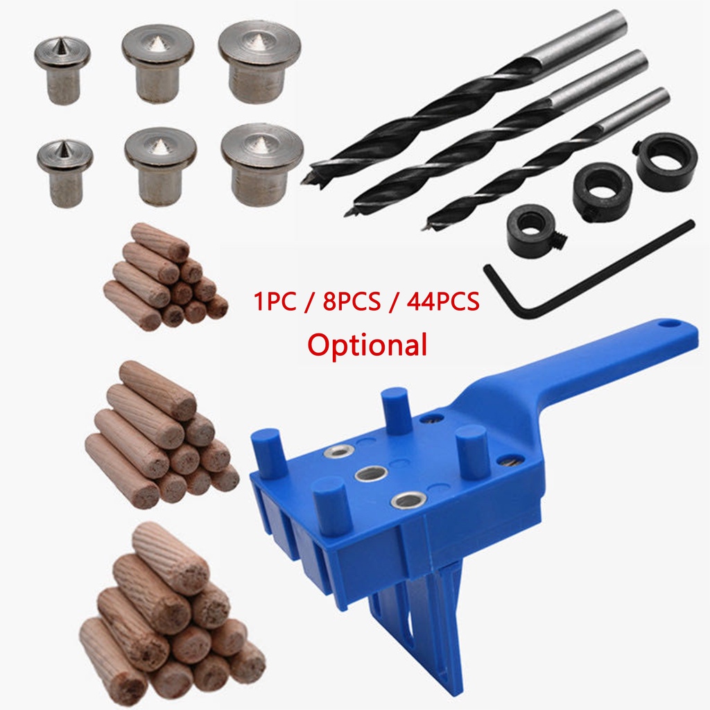 Woodworking Doweling Jig Drill Handheld Pocket Hole Jig System Wood ...