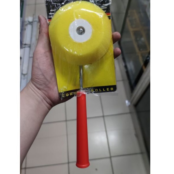 Foam Corner Paint Roller With Handle | Shopee Philippines