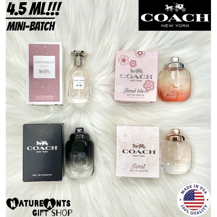 [COACH] AUTHENTIC Mini-Sized Eau de Parfum & Toilette Dab Dab Batch #1 ...