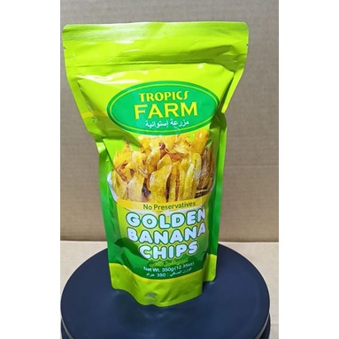 1BOX Banana Chips - Tropics Farm - 25pcs x 350grams (In Resealable ...