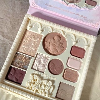 CALLCALLLING Embossed Angel EyeShadow Blush Highlight All-in-One ...