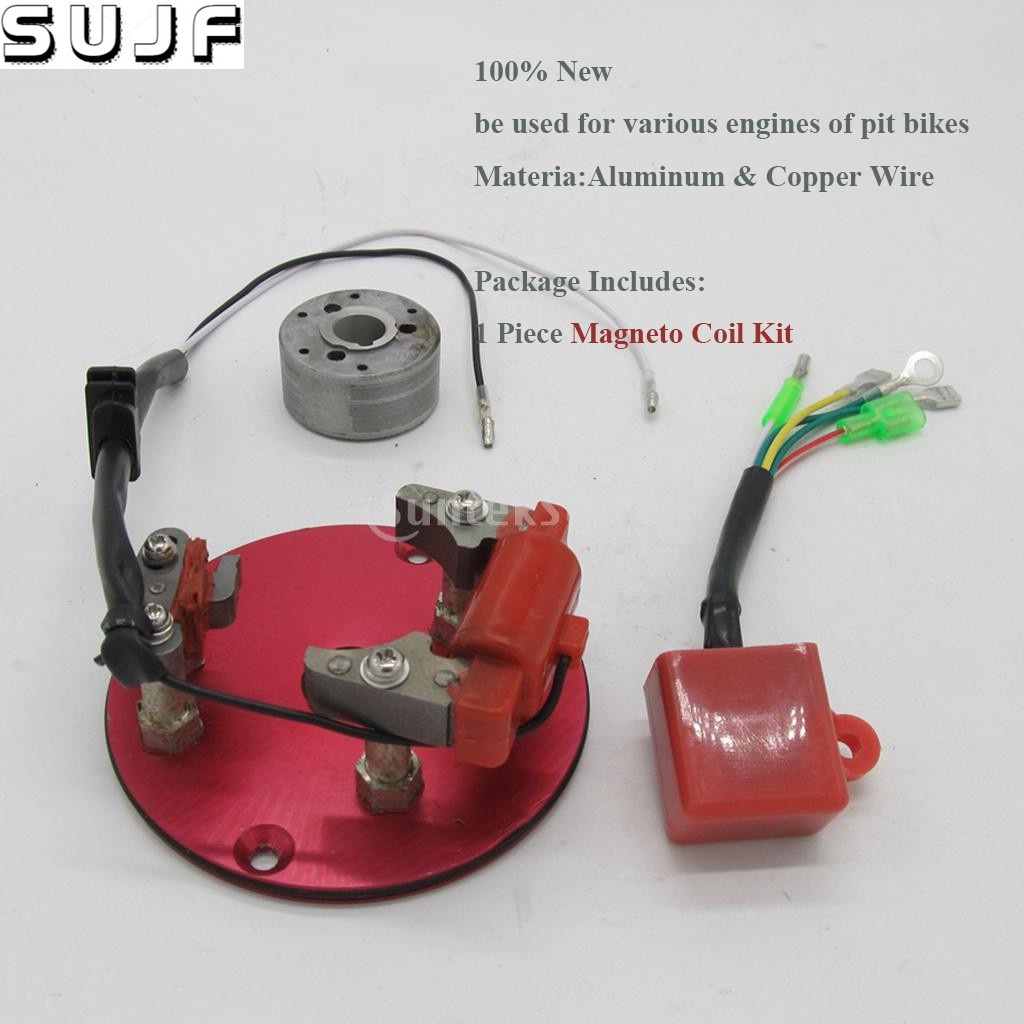 Racing Magneto Stator Rotor CDI Kit for 110cc 125cc 140cc Lifan YX Dirt ...