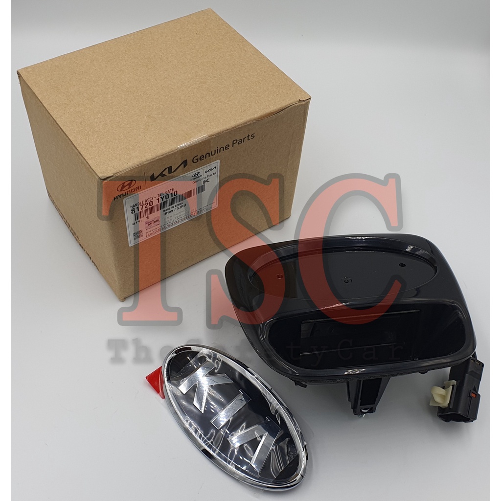ORIGINAL Kia Picanto Trunk Handle Assy-Tail Gate Part no. 81720-1Y010 ...