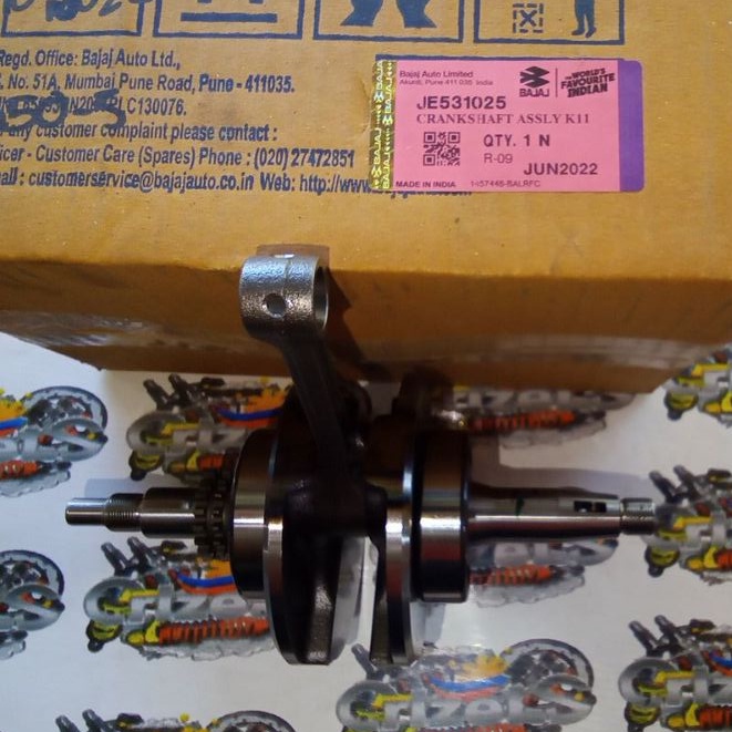 KAWASAKI GENUINE PARTS NS150 SEGUNIAL/CRANKSHAFT ASSY (JE531025 ...