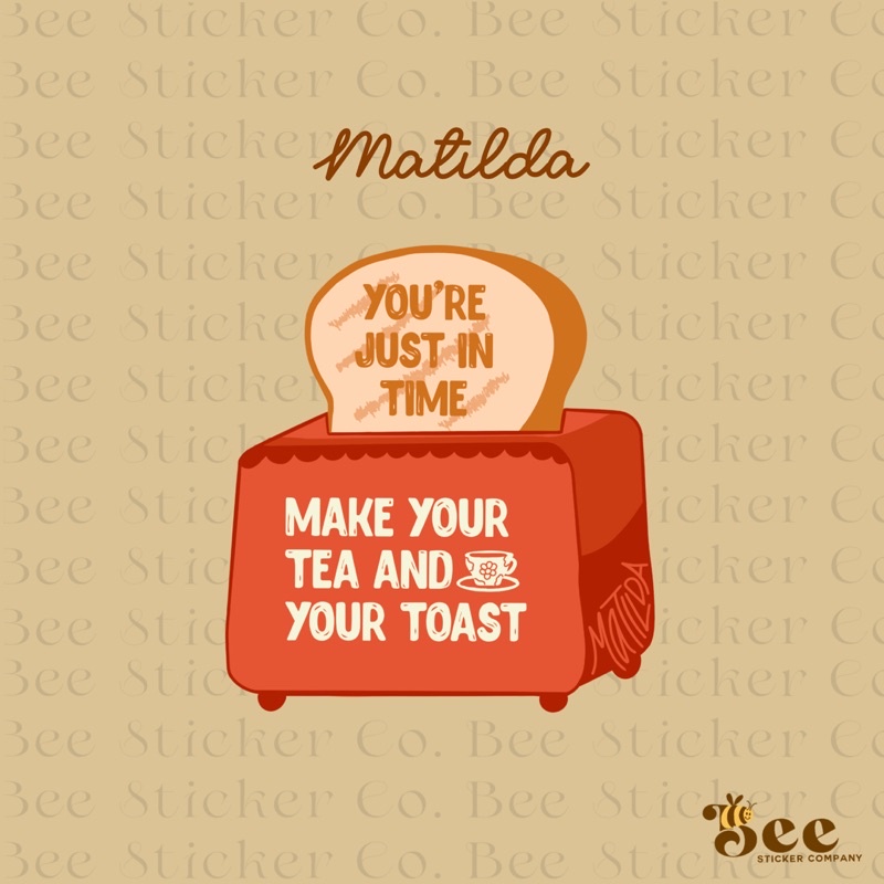Matilda Premium Vinyl Sticker | Shopee Philippines