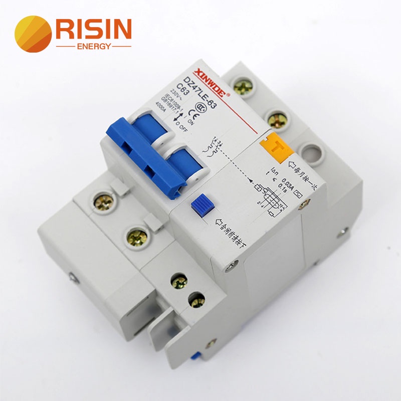 Risin Elcb Mcb Mini Earth Leakage Circuit Breaker Mccb Rccb Rcd Rcbo 1P 2P 3P 4P | Shopee ...