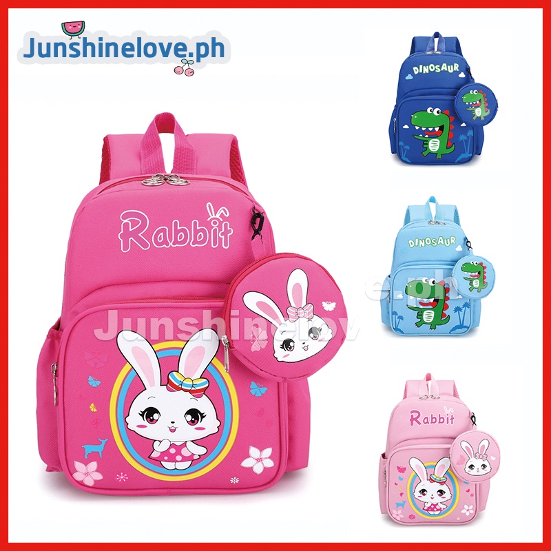 Girl School Bag Cartoon Rabbit School Backpack For Preschool Bag Cute ...