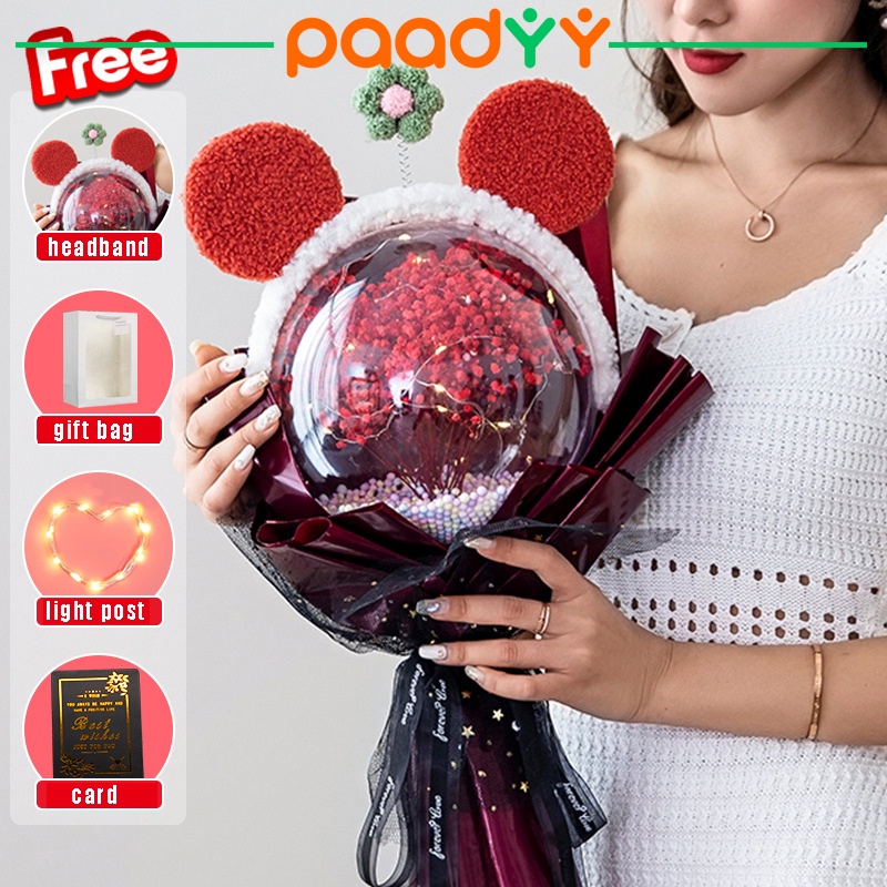 Soap Flower Rose 18 Roses Gift Box Explosive Birthday Gift For ...