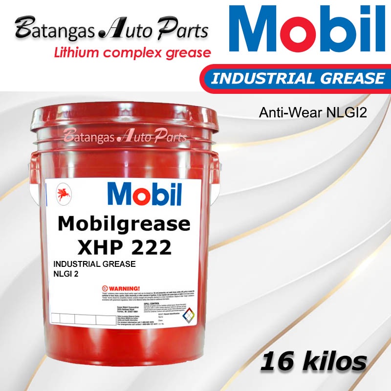 Mobil Grease XHP 222 Industrial Grease NLGI2 16Kilos | Shopee Philippines