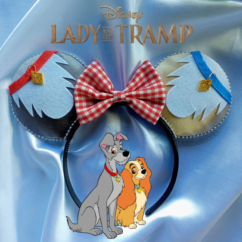 DISNEY - LADY AND THE TRAMP Minnie Ears Headband | Shopee Philippines