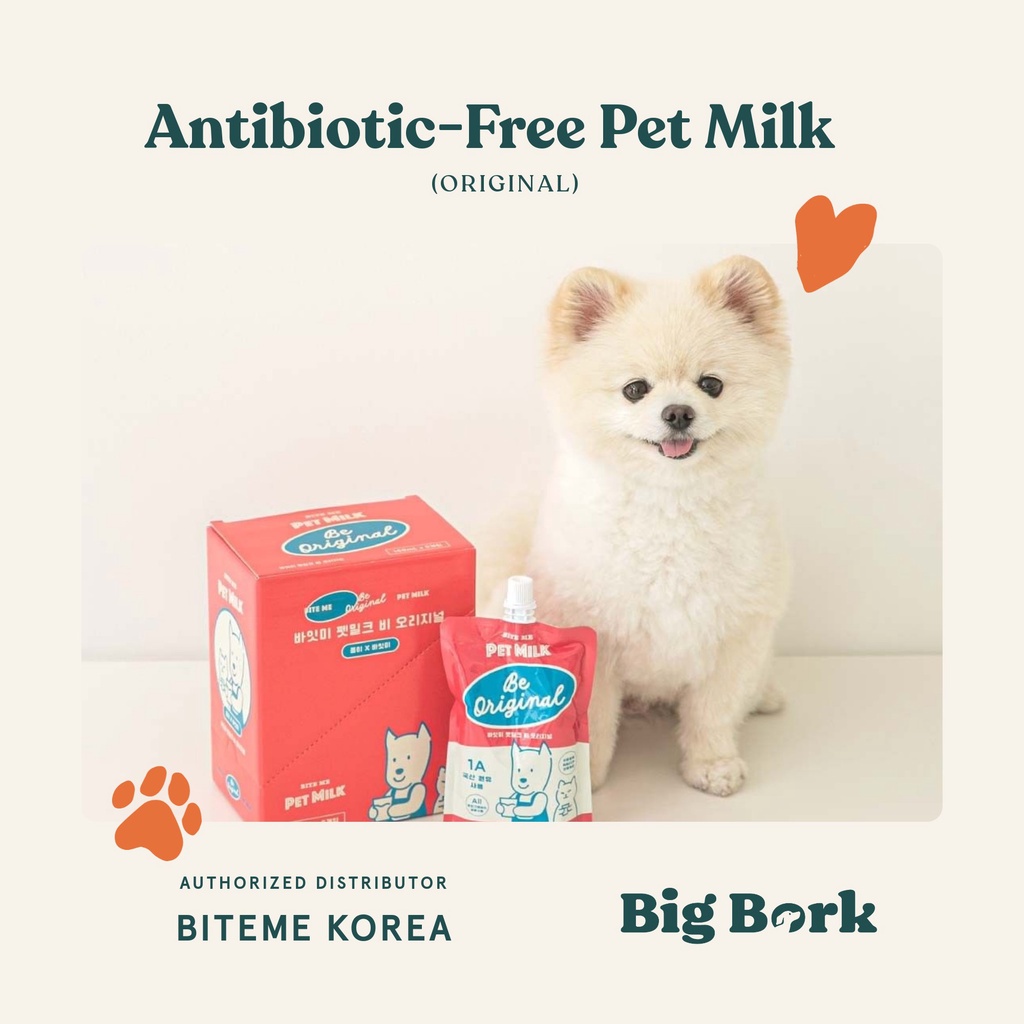 BITE ME Pet Milk Original Flavor | Antibiotic-Free Human Grade Dog Milk ...
