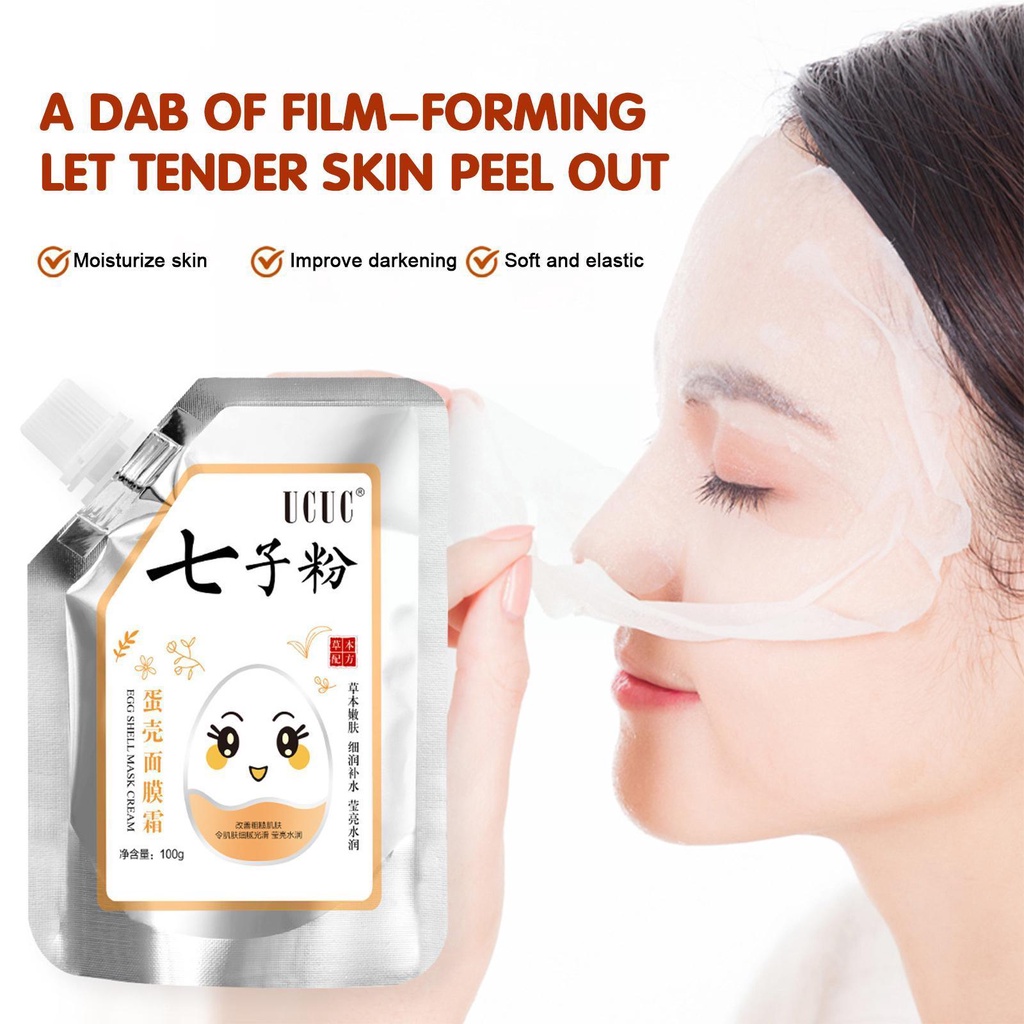 Seven seeds powder eggshell Brightening Mud Mask Powder Acne Spots ...