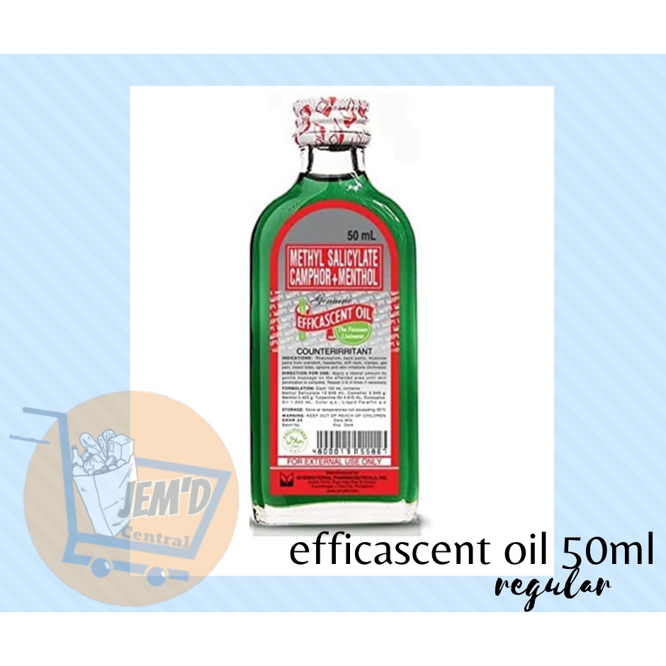 Efficascent Oil - Regular 50mL | Shopee Philippines
