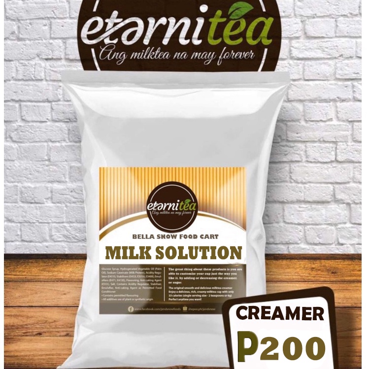 MILK SOLUTION l ETERNITEA MILK TEA | Shopee Philippines