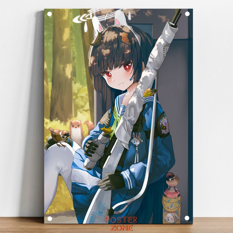 Kasumizawa Miyu Blue Archive Metal Poster TV Shows Movie Game Anime Tin ...