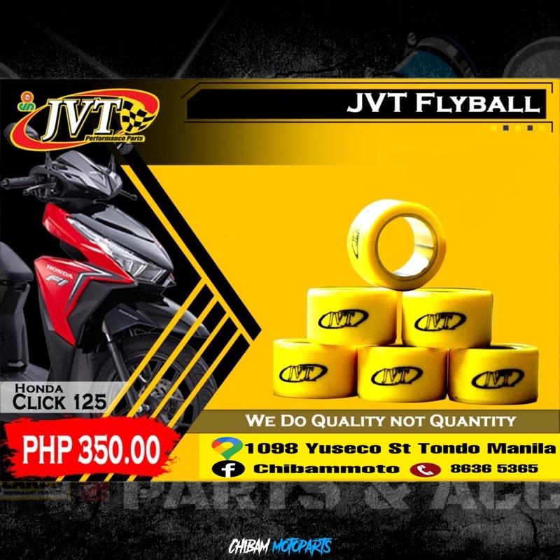 JVT FLYBALL HONDA Click 125, Click 150, PCX, ADV | Shopee Philippines