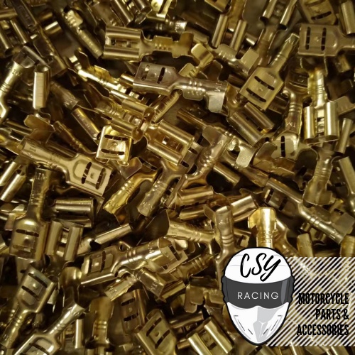 CSY RACING 2 PCS FEMALE TERMINAL HORN SOCKET CONNECTOR WITHOUT LOCK 6 ...