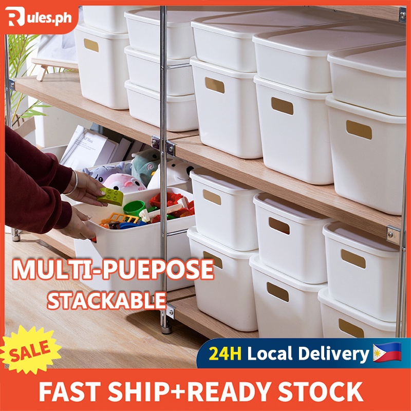 Rules Japanese Style Household Sundries Storage Box Muji Organizer ...