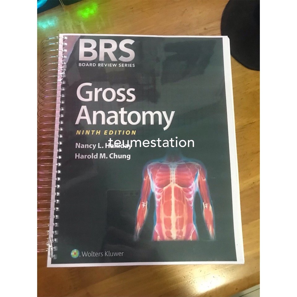 BRS Gross Anatomy, 9th Edition | Shopee Philippines BRS Gross Anatomy, 9th Edition | Shopee Philippines