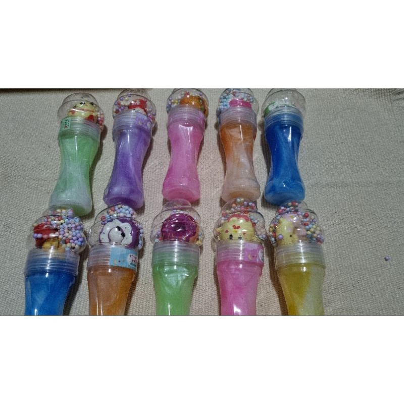 Crystal Slime Milk Shake Bottle with Squishy | Shopee Philippines