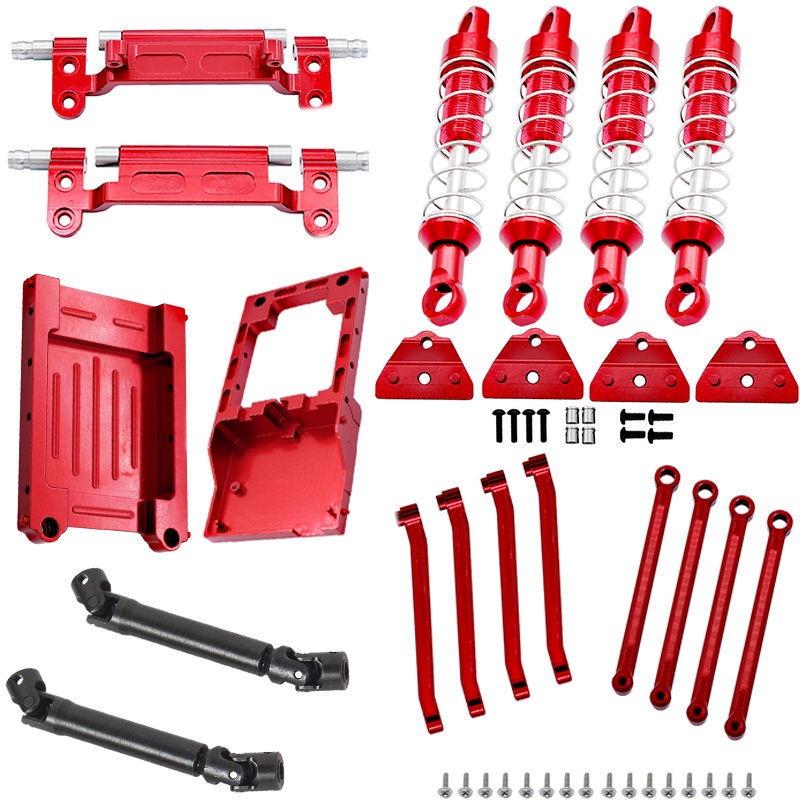 MN Metal Shock Absorber Bracket Pull Rod Steering Servo Fixed Mount ...