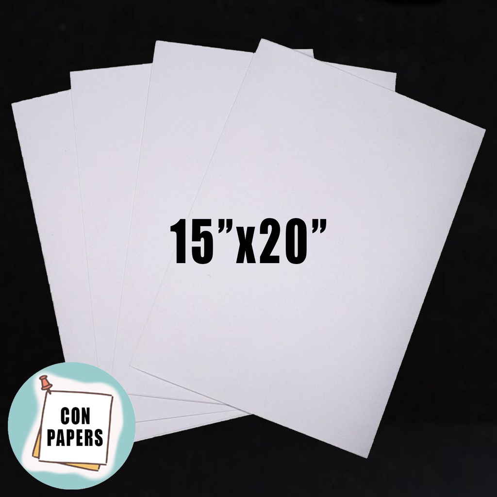Bristol Board Paper 15"x20" Rolled (200gsm) | Shopee Philippines