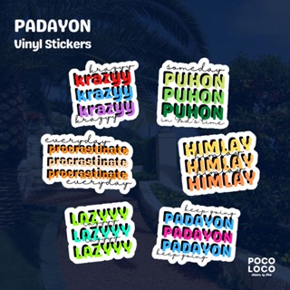 Padayon - 6pcs. Waterproof Vinyl Sticker Pack (pocoloco.ph) | Shopee ...