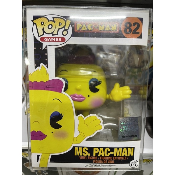 Funko Pop Games Pac-Man Ms. Pac-Man (vaulted) | Shopee Philippines